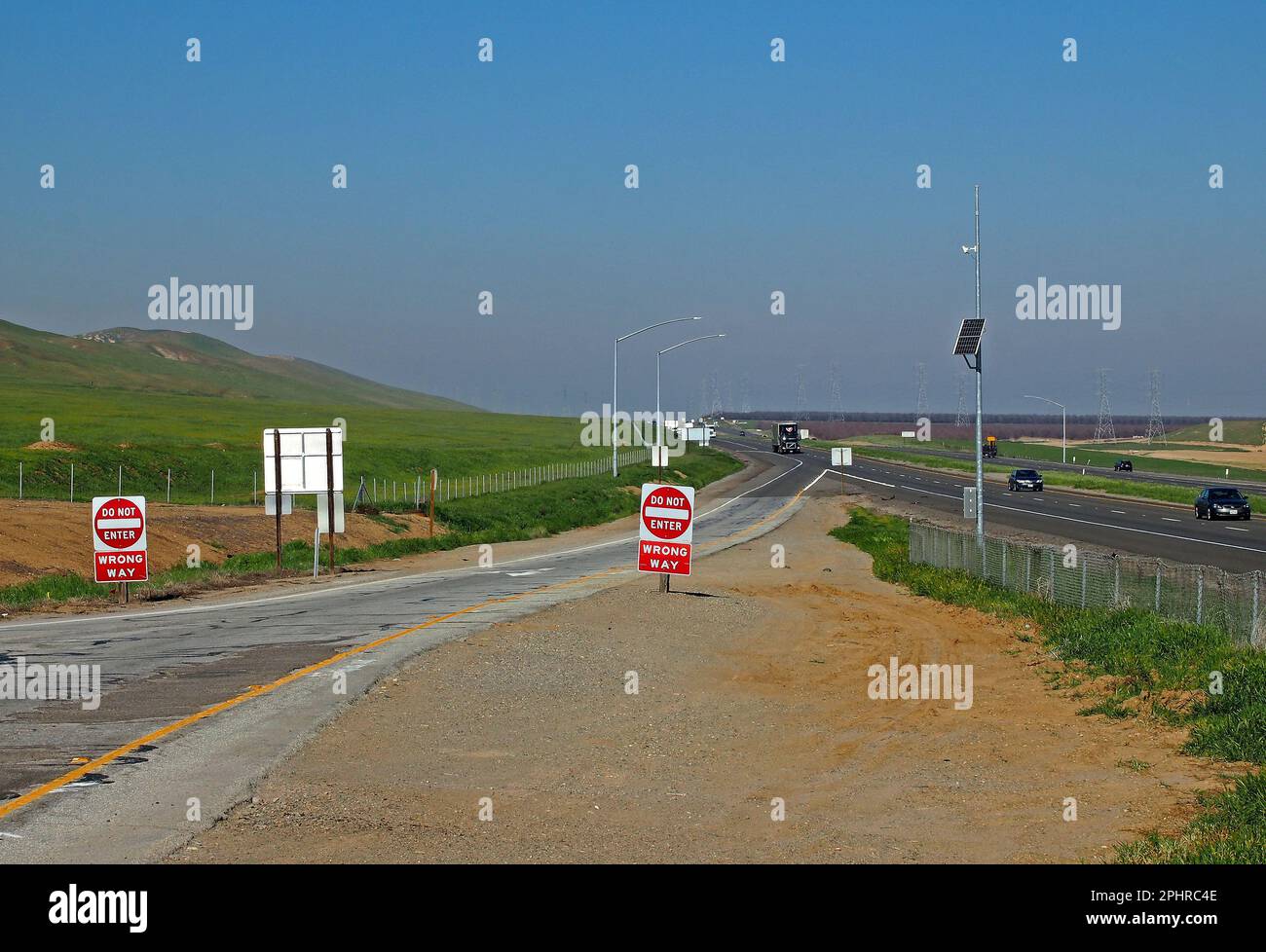 California freeway rest stop hi-res stock photography and images - Alamy