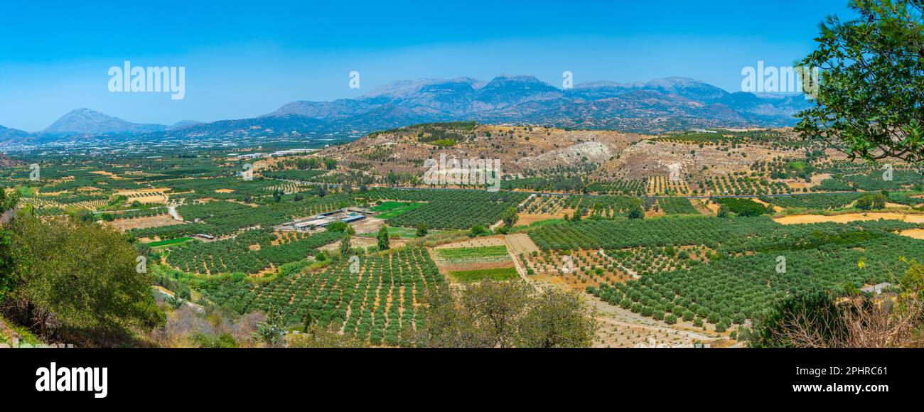 Rural landscape of Greek island Crete Stock Photo - Alamy