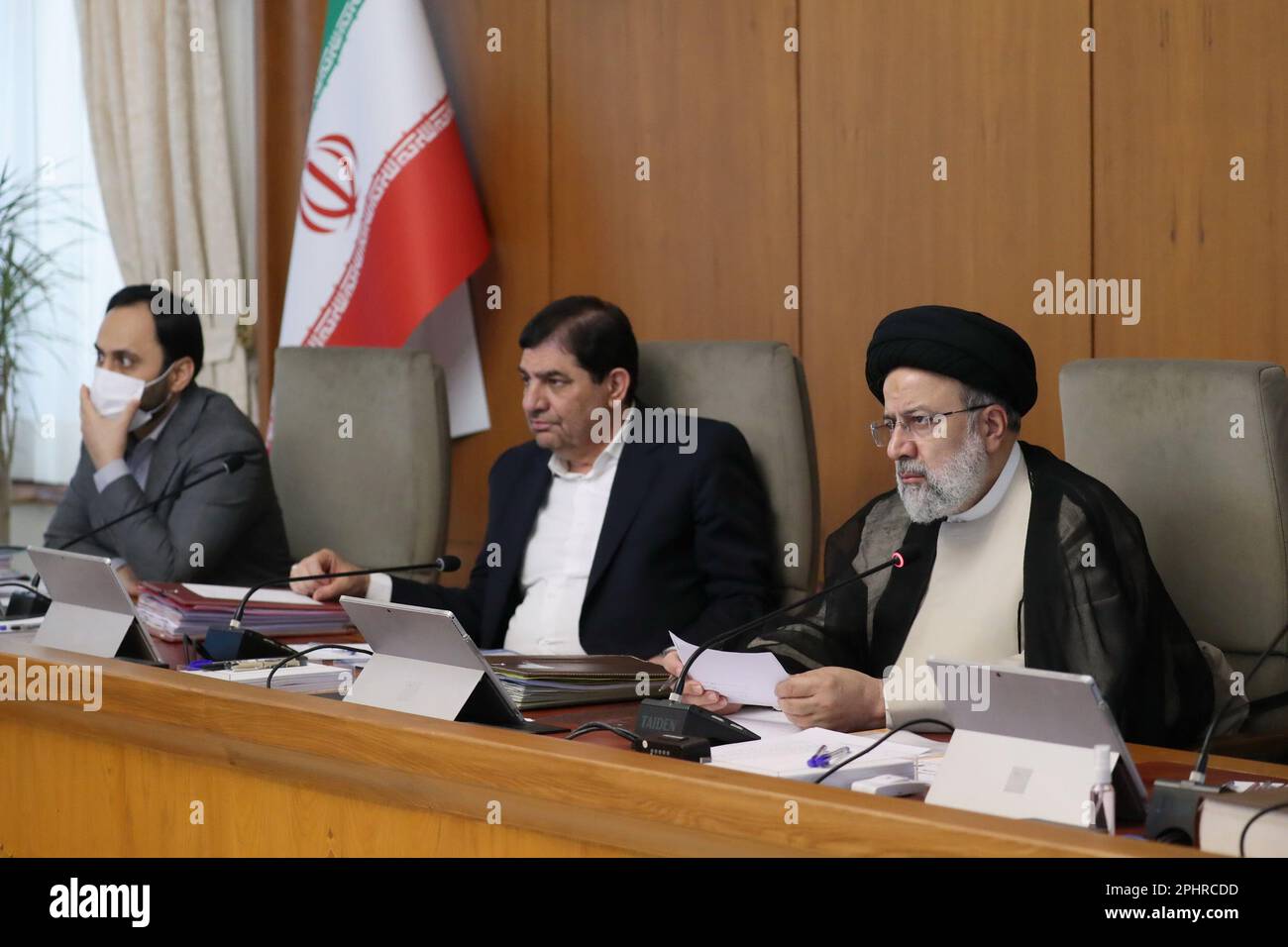 Tehran, Tehran, Iran. 29th Mar, 2023. Iranian president EBRAHIM RAISI ...
