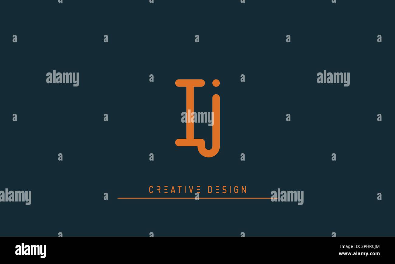 Alphabet letters Initials Monogram logo II Stock Vector Image & Art - Alamy