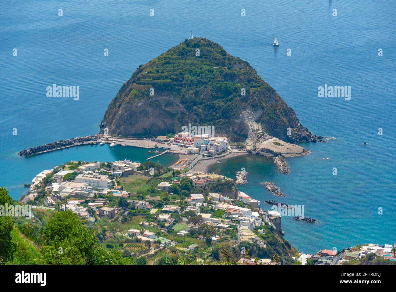 Ischia santangelo cliff hi-res stock photography and images - Alamy