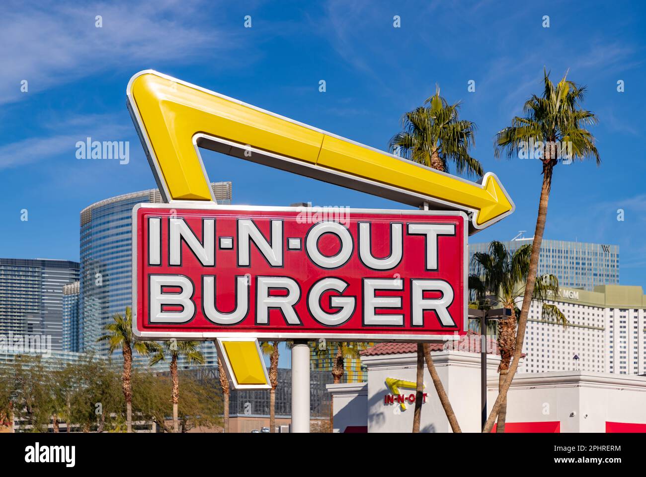 In n out burger logo hi-res stock photography and images - Alamy