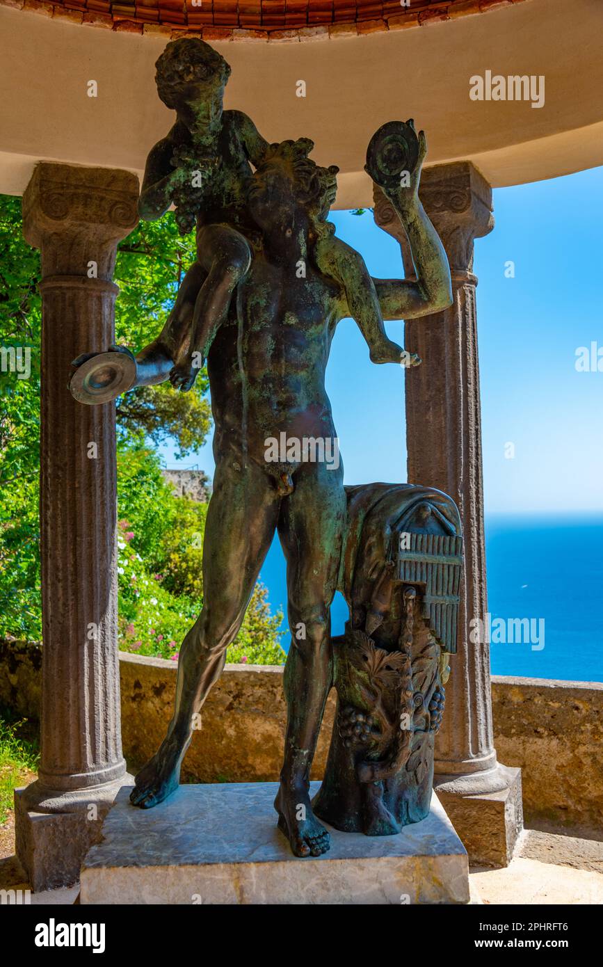 Temple of Bacchus at Villa Cimbrone at Ravello, Italy Stock Photo - Alamy