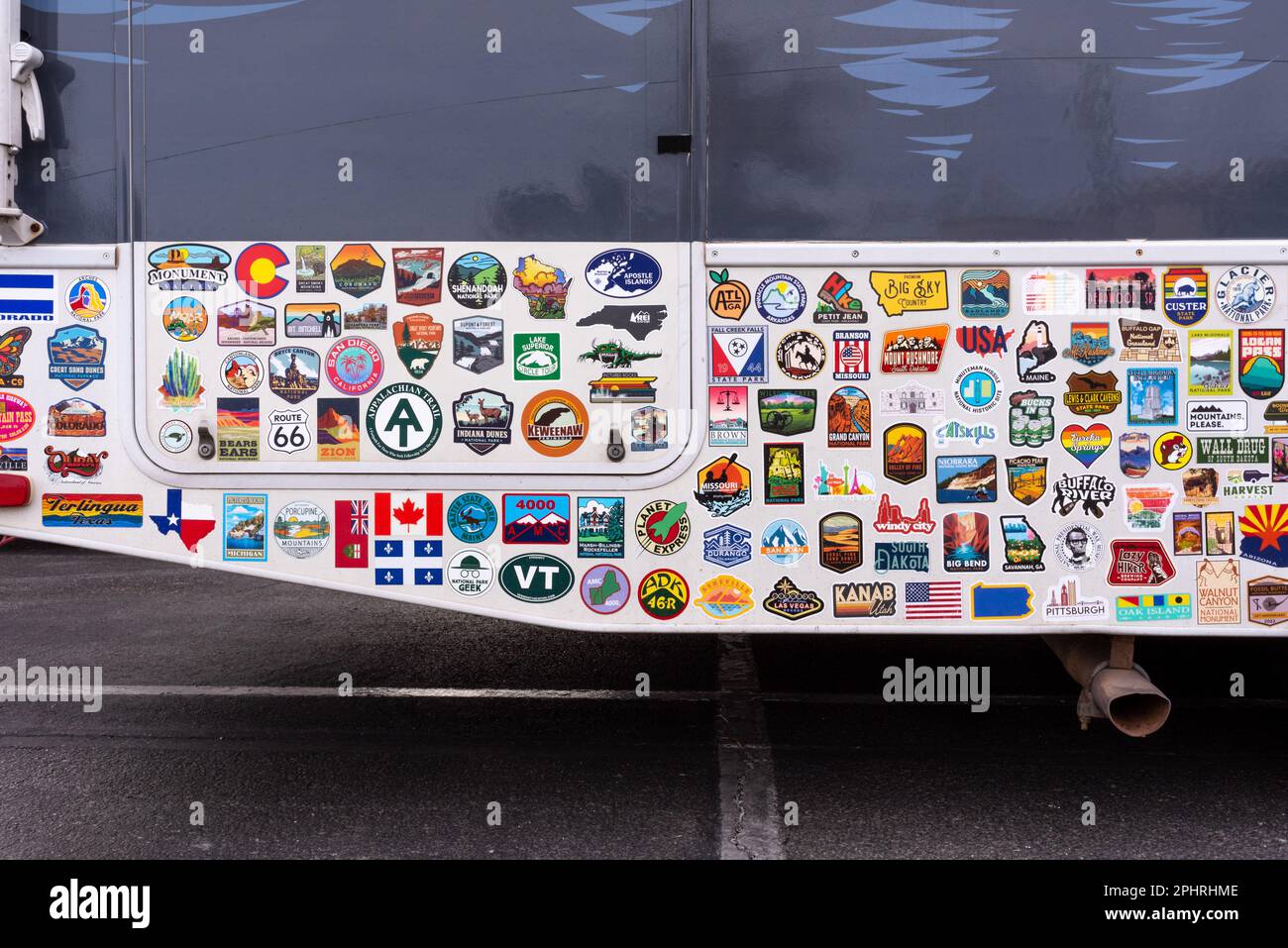 Side of rv hi-res stock photography and images - Alamy