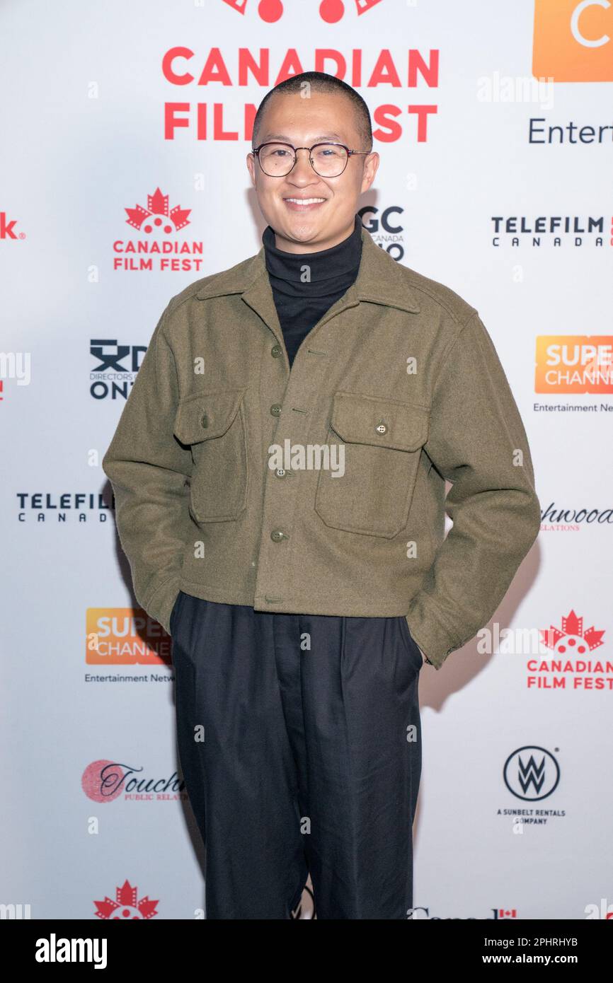 Toronto, Canada. 28th Mar, 2023. Christopher Yip attends the “Streams Flow From A River ...