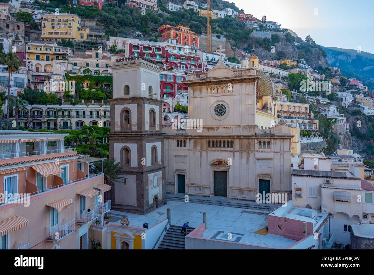 Chiesa di Santa Maria Assunta church in Positano, Italy Stock Photo - Alamy