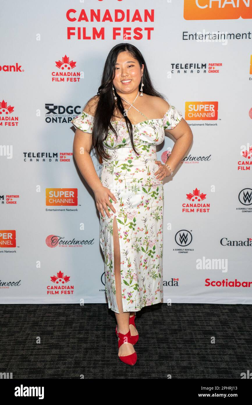 Toronto, Canada. 28th Mar, 2023. Dana Liu attends the “Streams Flow From A River” Canadian Film ...