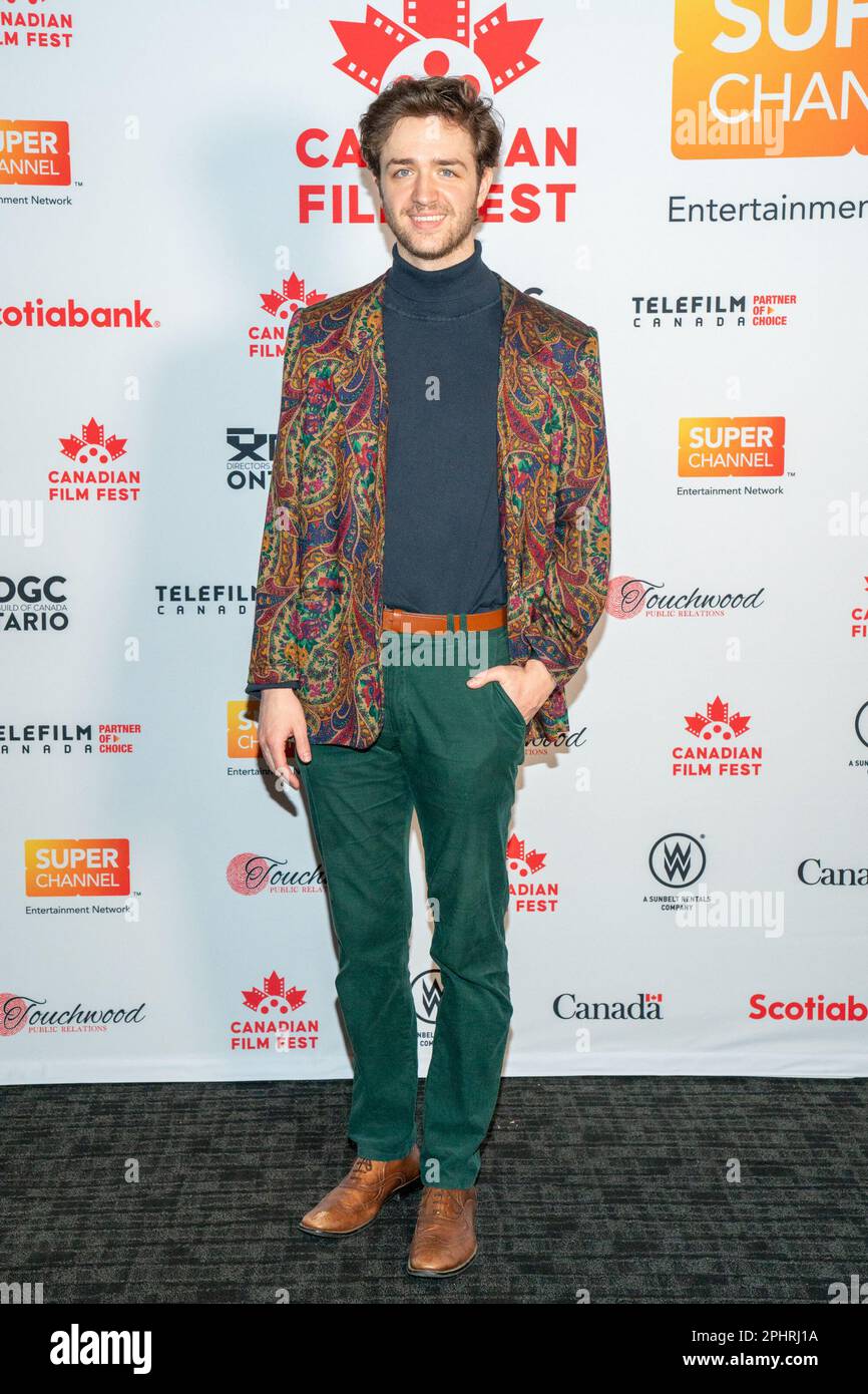 Toronto, Canada. 28th Mar, 2023. Brett Houghton attends the “Streams ...