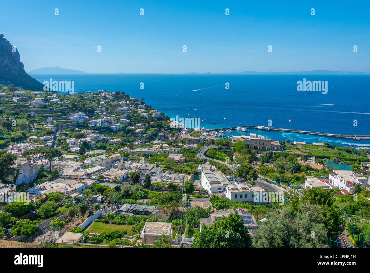 Capri island rooftop hi-res stock photography and images - Alamy