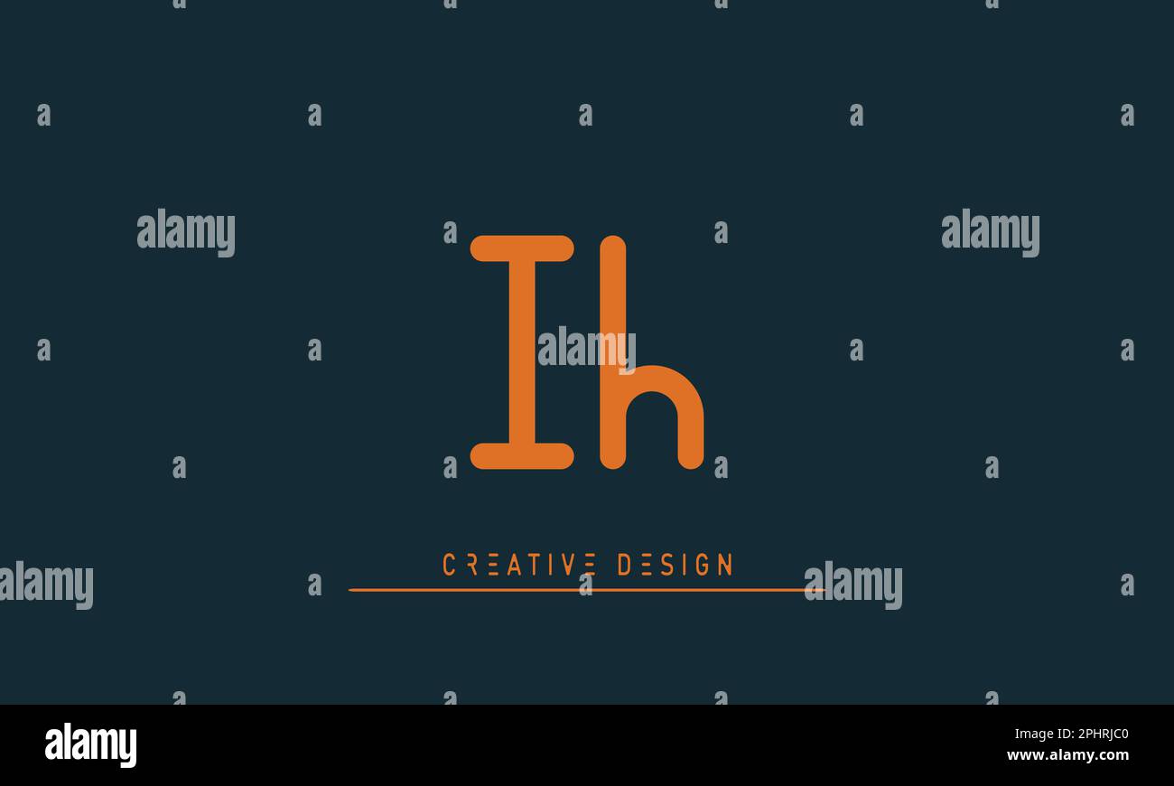 Ih letters hi-res stock photography and images - Alamy