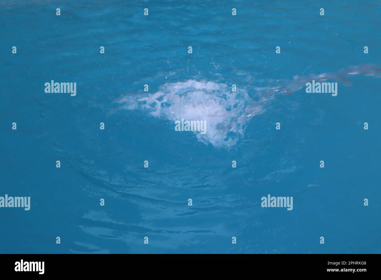 Swimming pool water surface on background and sunshine texture ...