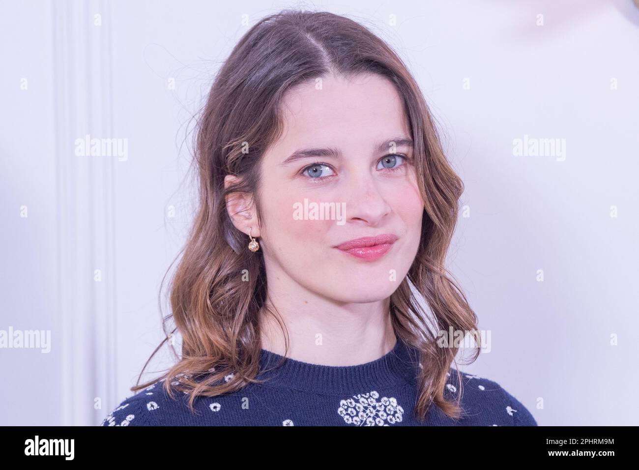 Rome, Italy. 29th Mar, 2023. French actress Rebecca Marder attends the ...