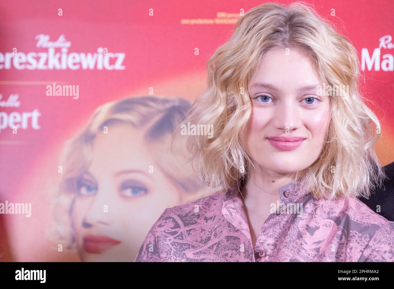 Rome, Italy. 29th Mar, 2023. French actress Nadia Tereszkiewicz attends ...