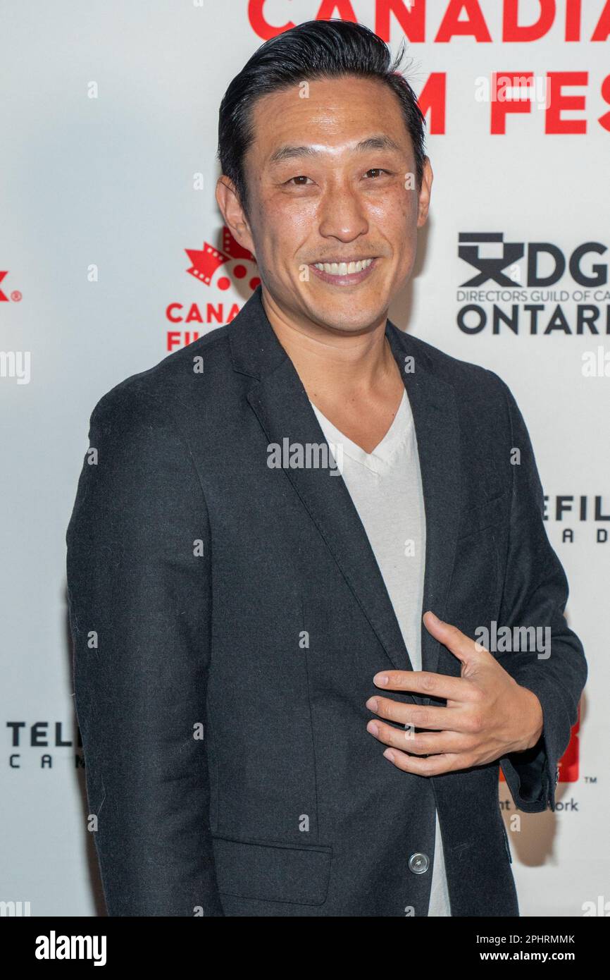 Toronto, Canada. 28th Mar, 2023. Leonard Chan attends the “Streams Flow ...