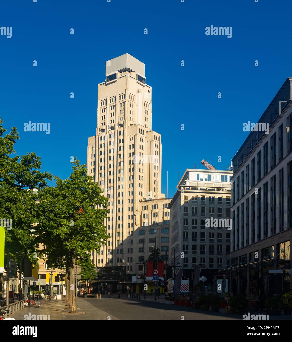 Boerentoren (Farmers Tower) is tall building in Antwerp Stock Photo - Alamy