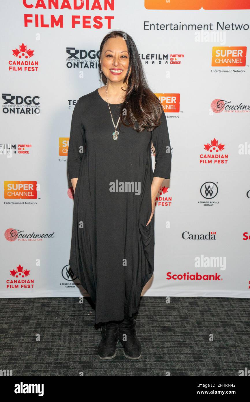 Toronto, Canada. 28th Mar, 2023. Jane Luk attends the “Streams Flow ...
