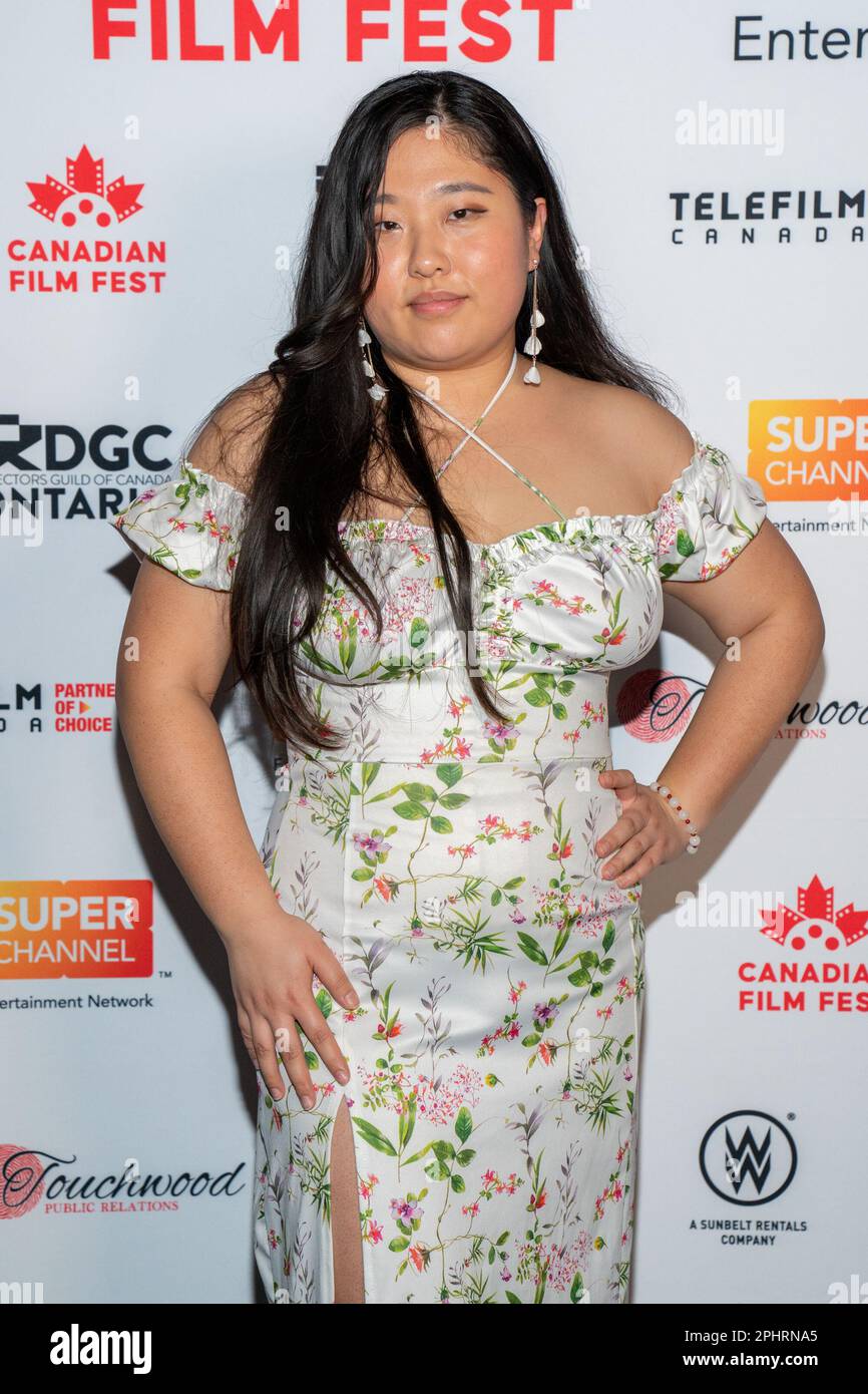 Toronto, Canada. 28th Mar, 2023. Dana Liu attends the “Streams Flow From A River” Canadian Film ...