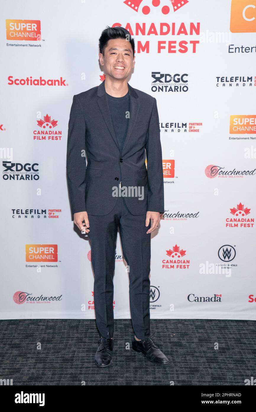 Toronto, Canada. 28th Mar, 2023. Allen Liu attends the “Streams Flow ...