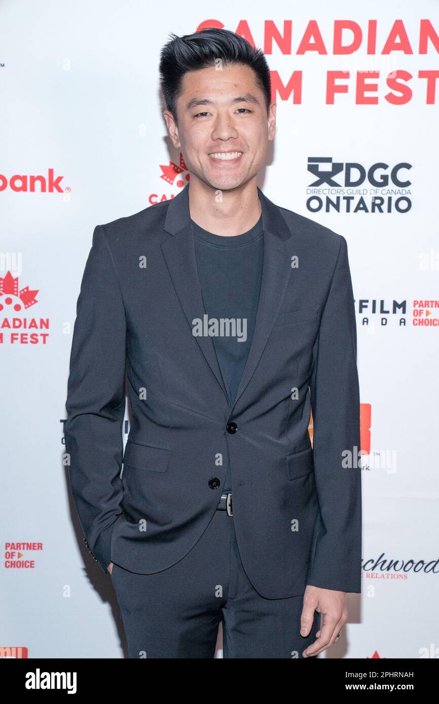 Toronto, Canada. 28th Mar, 2023. Allen Liu attends the “Streams Flow ...