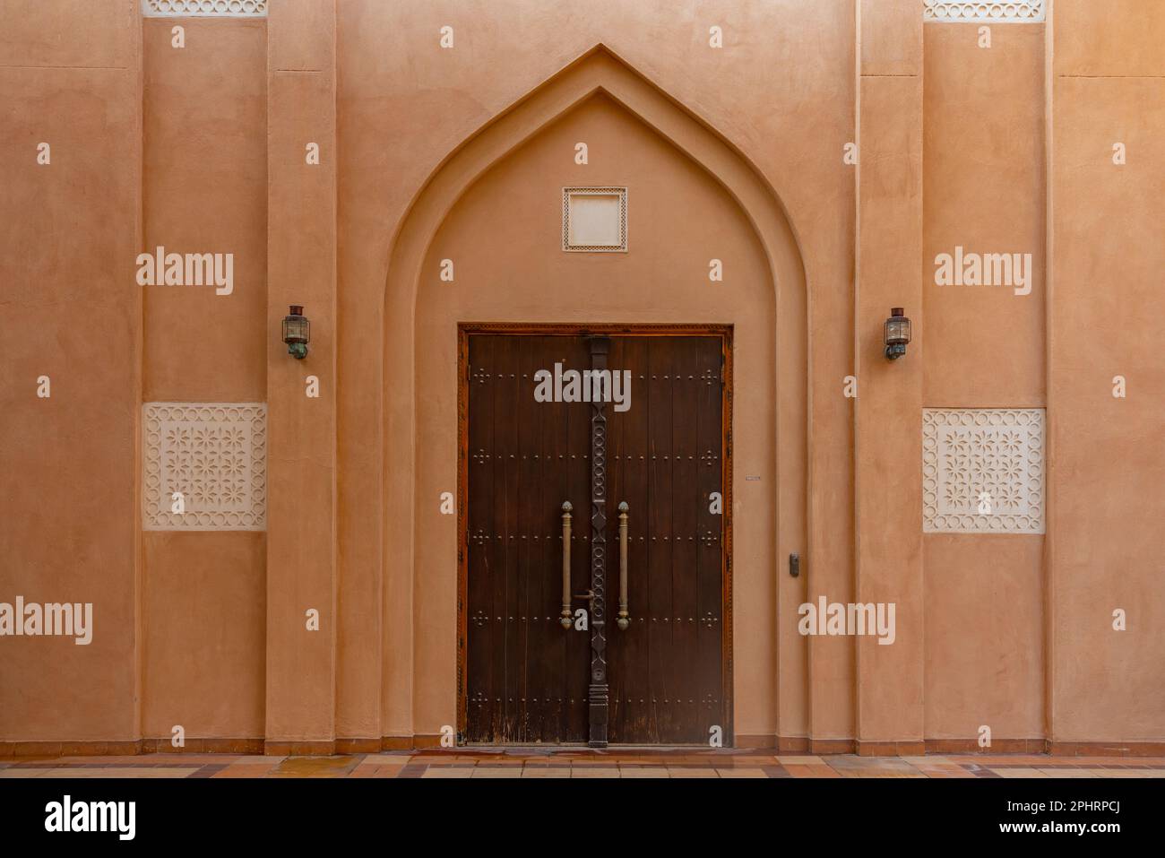 View of the Katara cultural village in Doha, Qatar Stock Photo - Alamy