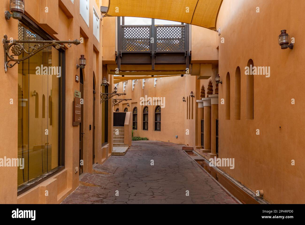 View of the Katara cultural village in Doha, Qatar Stock Photo - Alamy