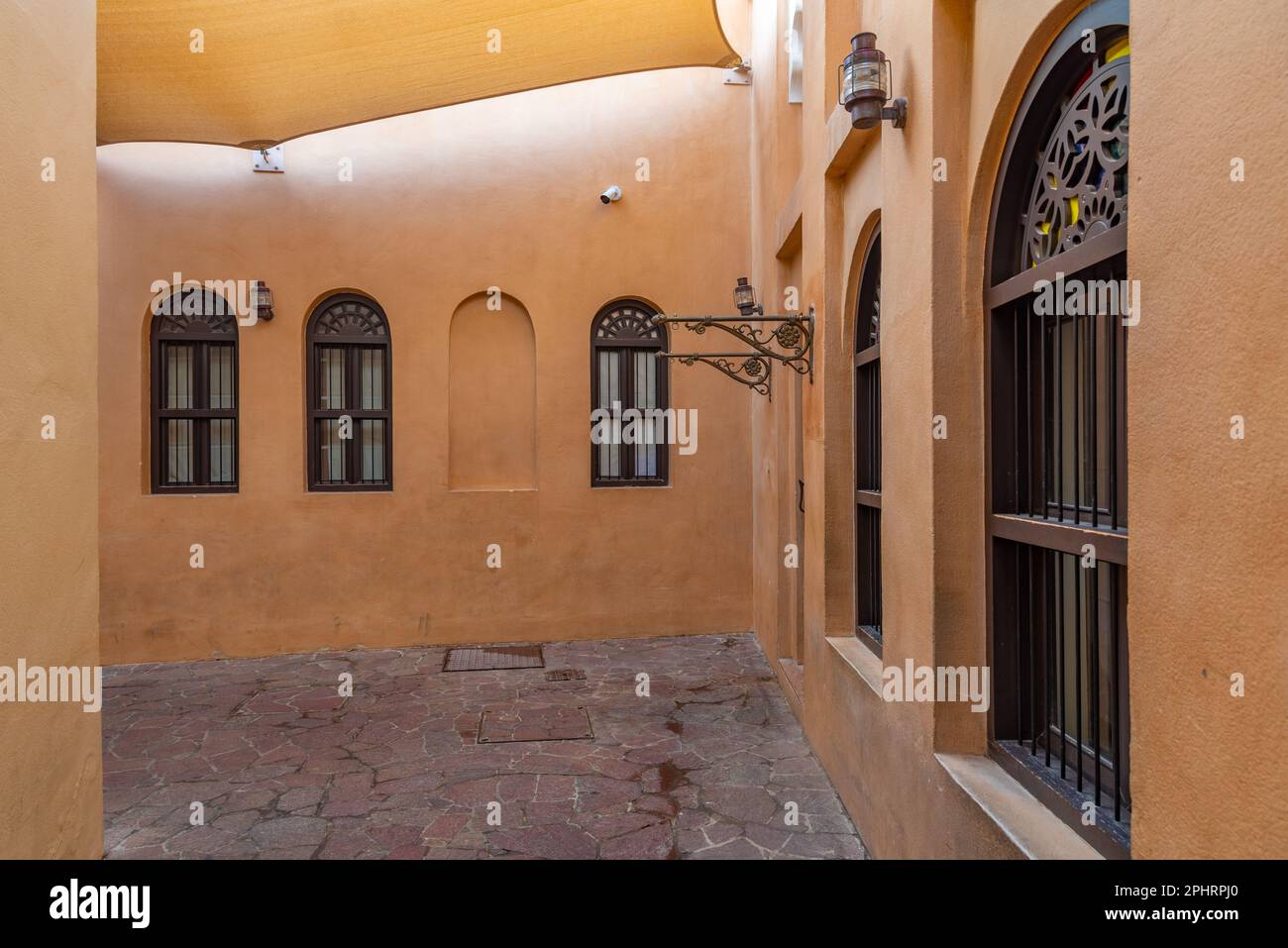 View of the Katara cultural village in Doha, Qatar Stock Photo - Alamy