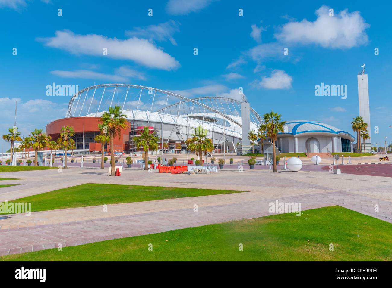 Khalifa International Stadium in Doha, Qatar Stock Photo - Alamy