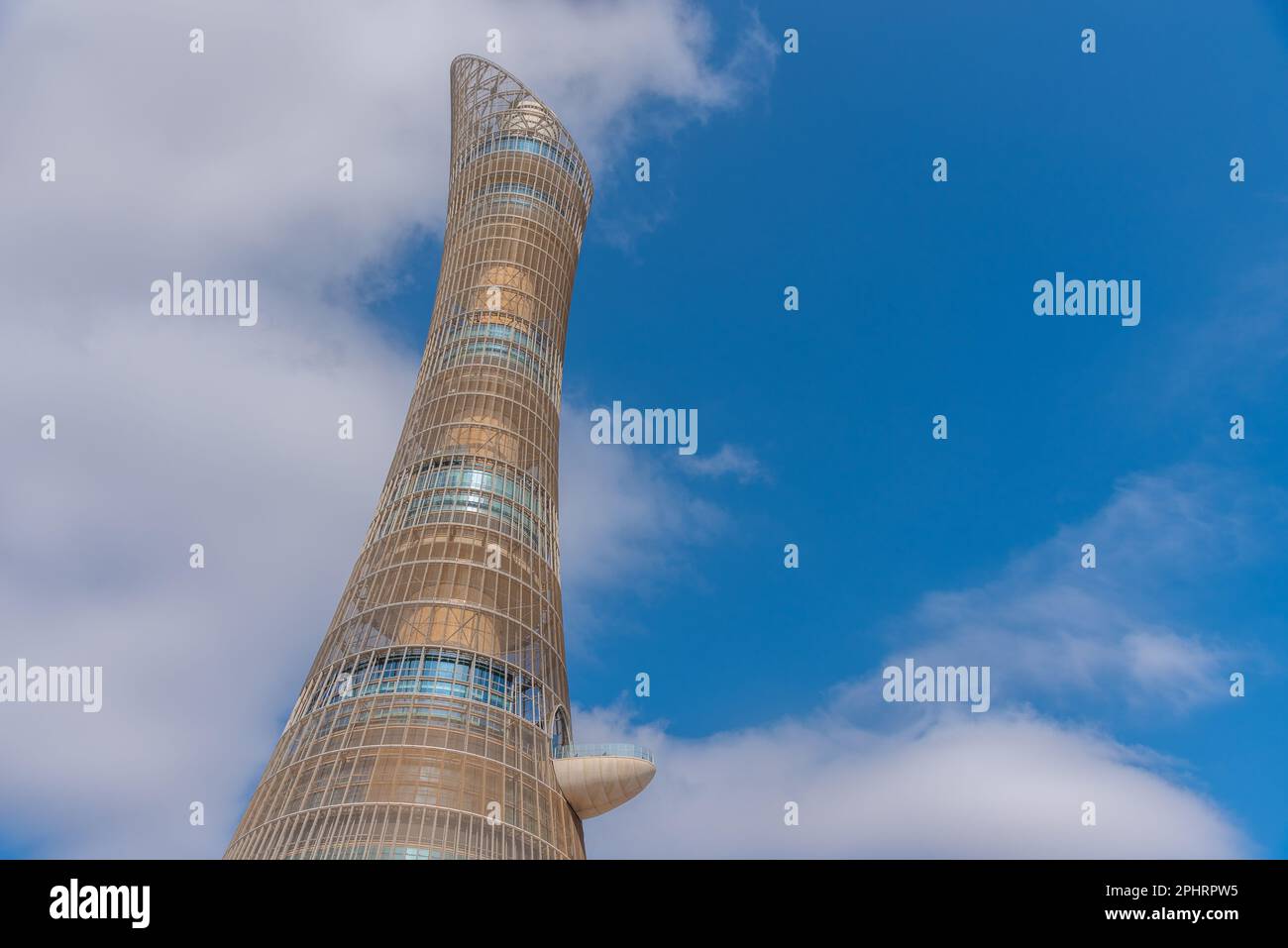 The torch tower in Doha, Qatar Stock Photo - Alamy
