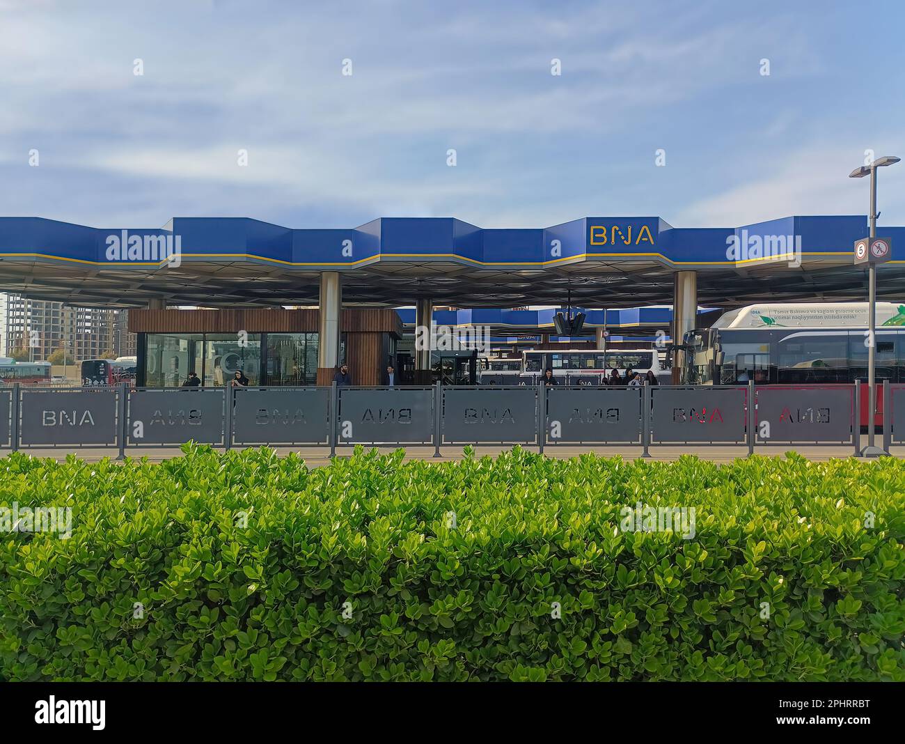 View of the bus station Koroglu, Baku, Azerbaijan Stock Photo - Alamy