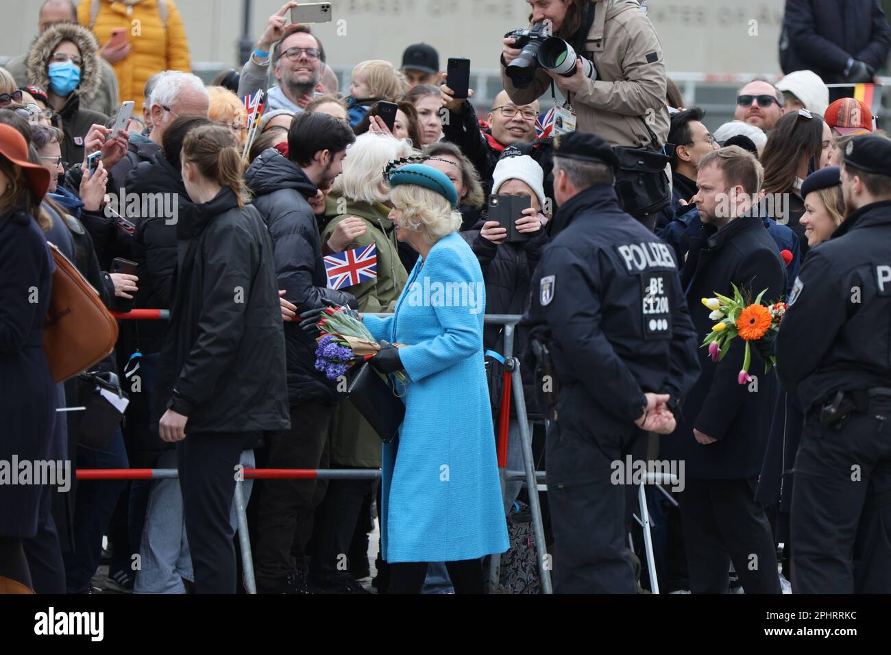 Berlin, Germany. 29th Mar, 2023. King Charles III and his wife Camilla ...