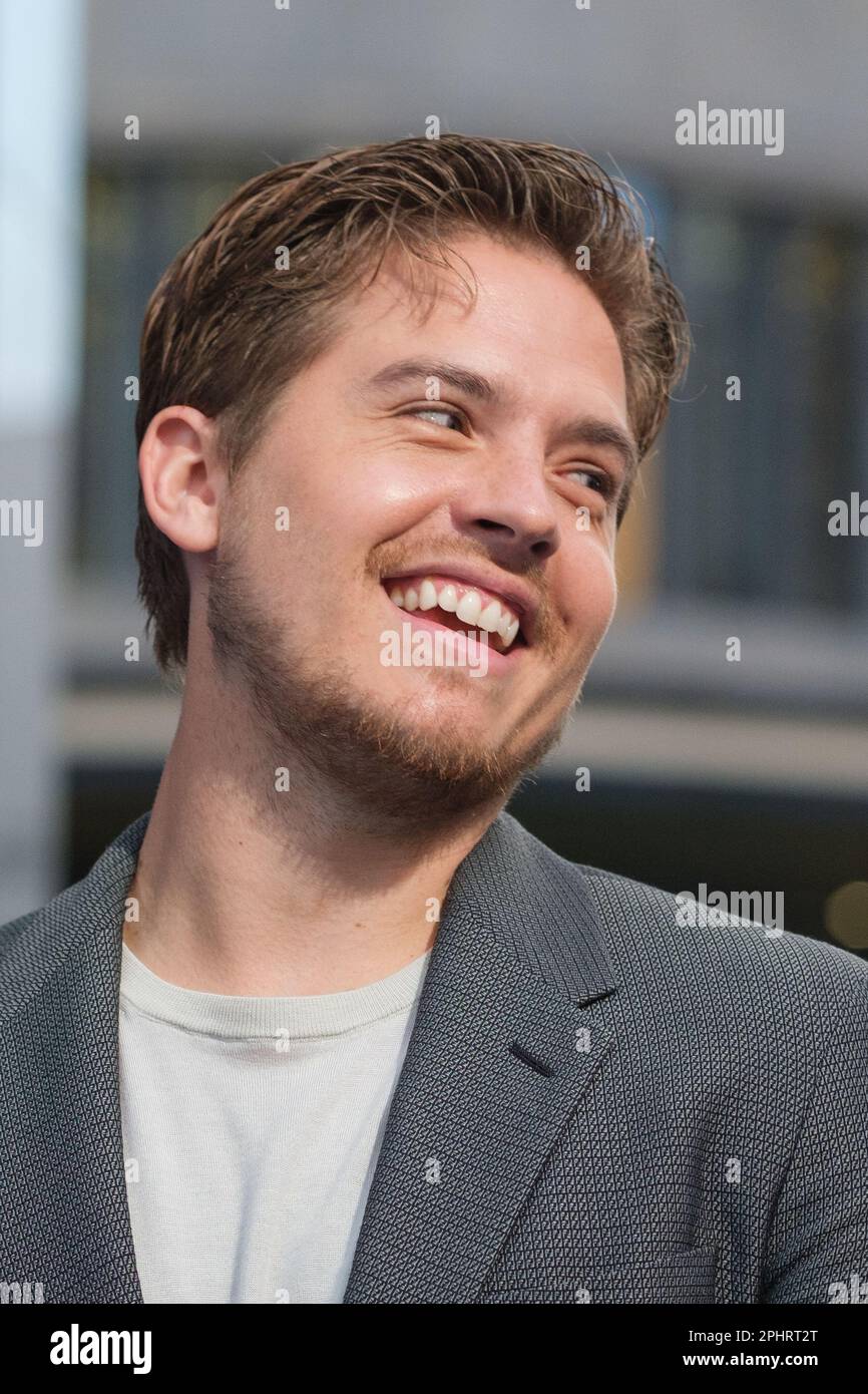 Madrid, Spain. 29th Mar, 2023. US Actor Dylan Sprouse Gardner attends ...