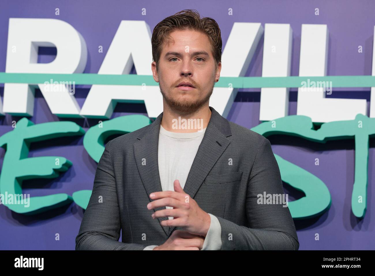 Madrid, Spain. 29th Mar, 2023. US Actor Dylan Sprouse Gardner attends ...