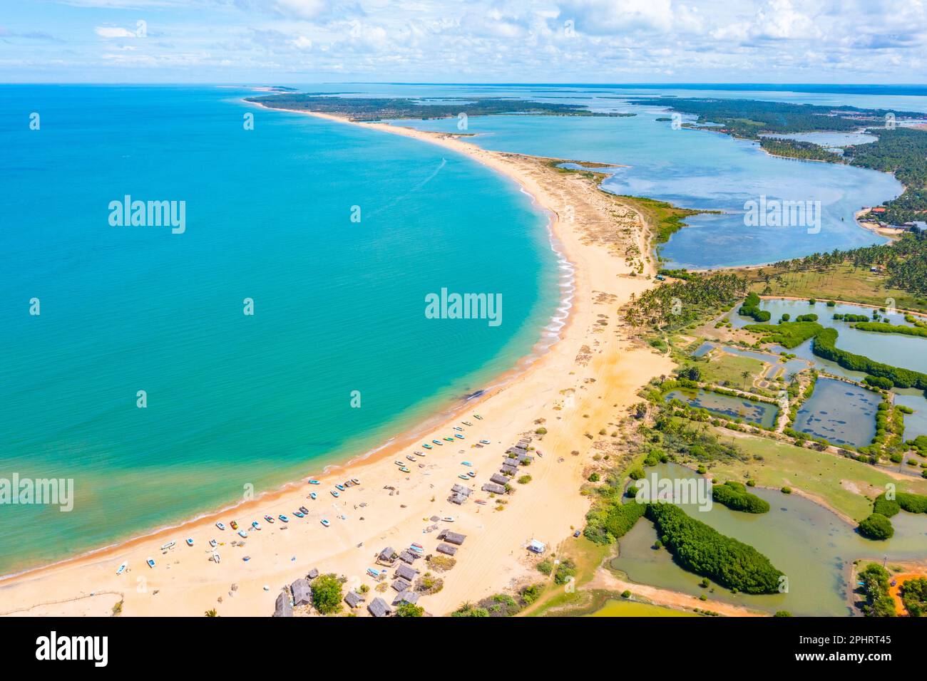Aerial view of Kalpitiya beach and lagoon in Sri Lanka Stock Photo - Alamy