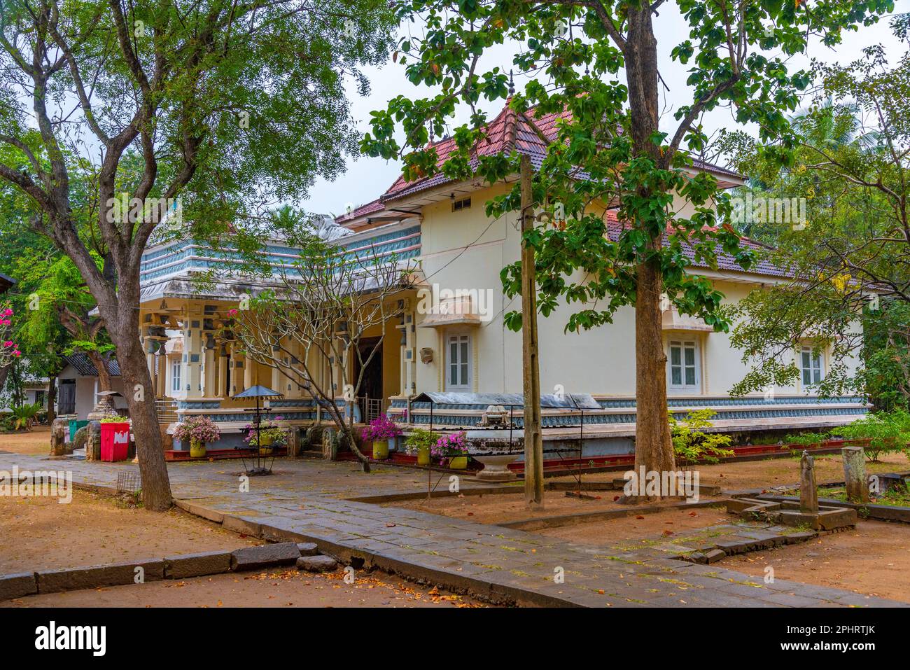 Vijithapura Rajamaha Viharaya a buddhist temple in Sri Lanka Stock ...