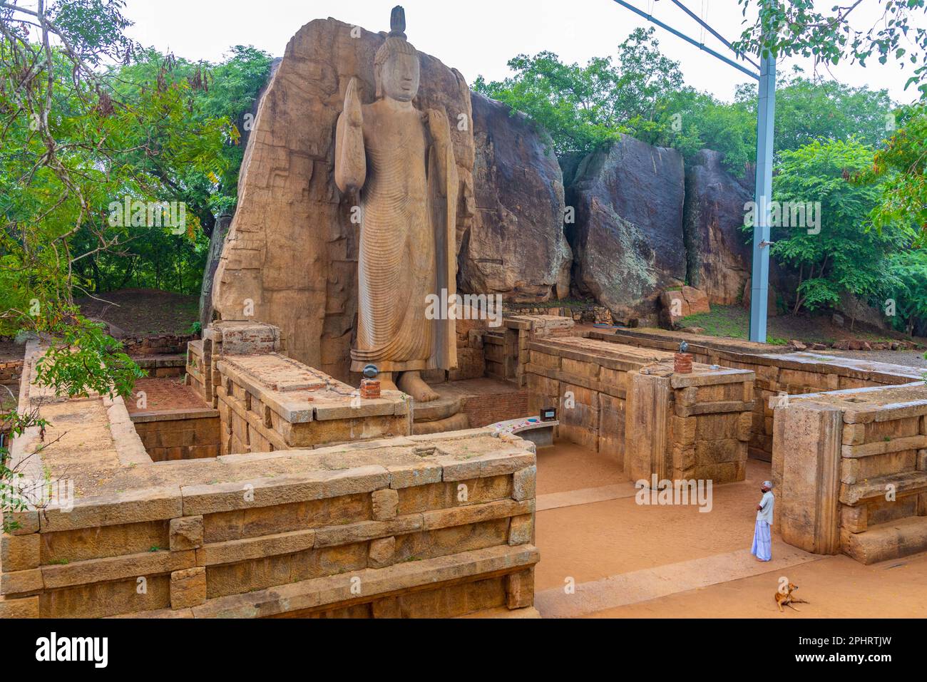 Aukana buddha statue in Sri Lanka Stock Photo - Alamy