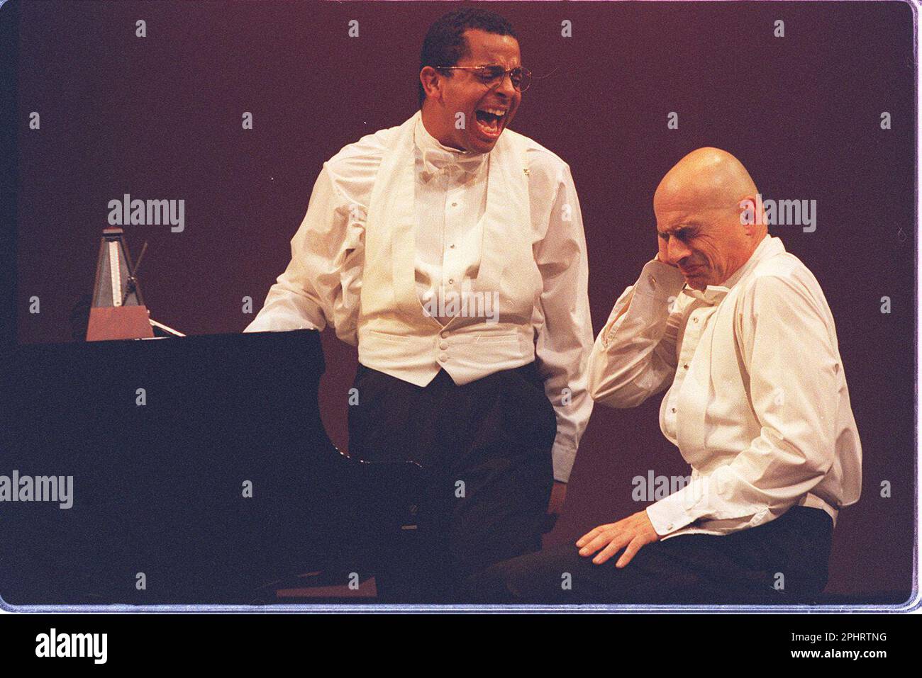 PIANO24B-C-17FEB00-FD-LS ---- FROM LEFT: Gregory Charles and Jean ...