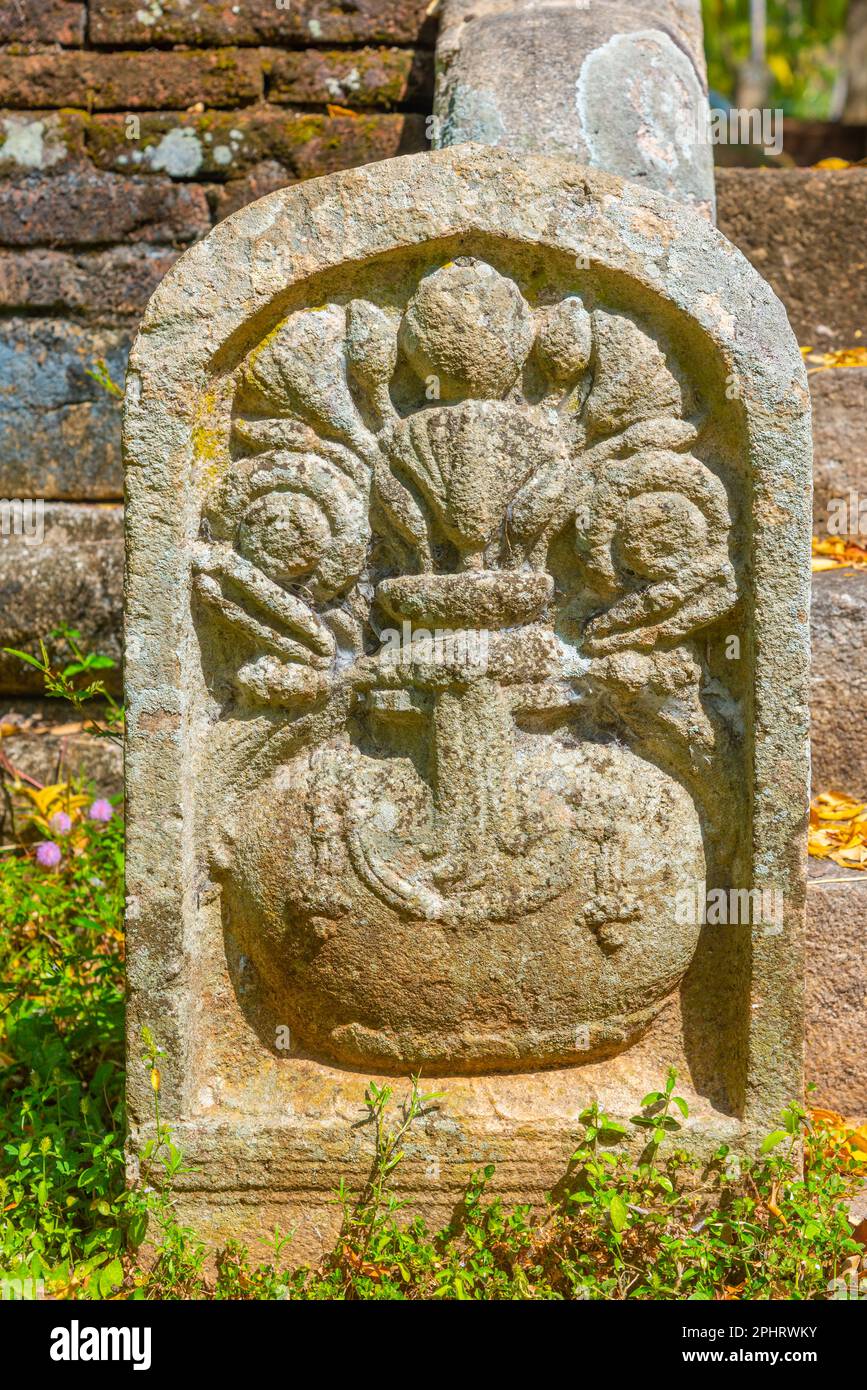 Ratnaprasada ruins at Anuradhapura at Sri Lanka Stock Photo - Alamy
