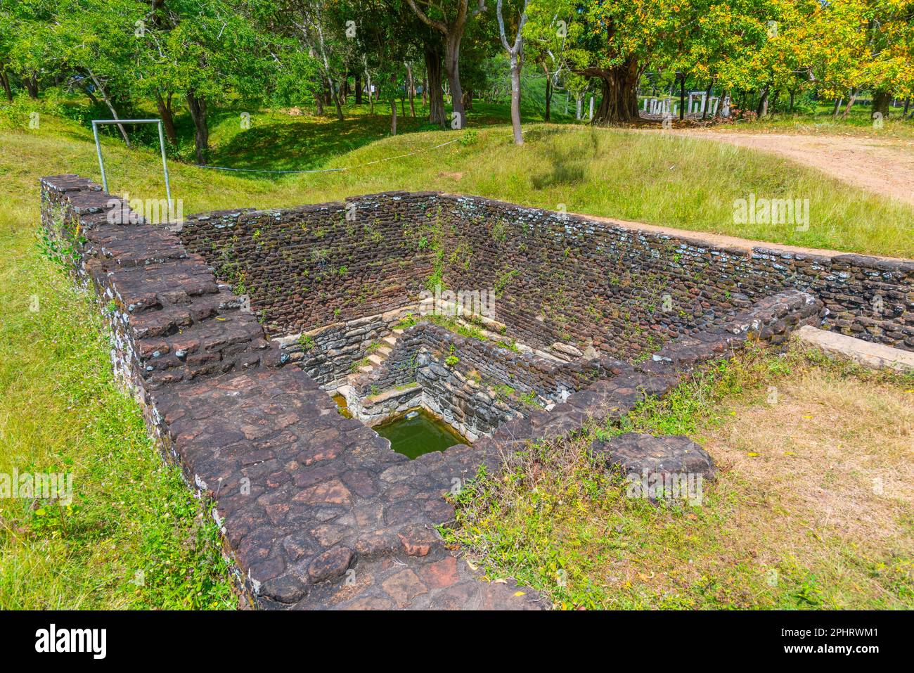Ratnaprasada ruins at Anuradhapura at Sri Lanka Stock Photo - Alamy