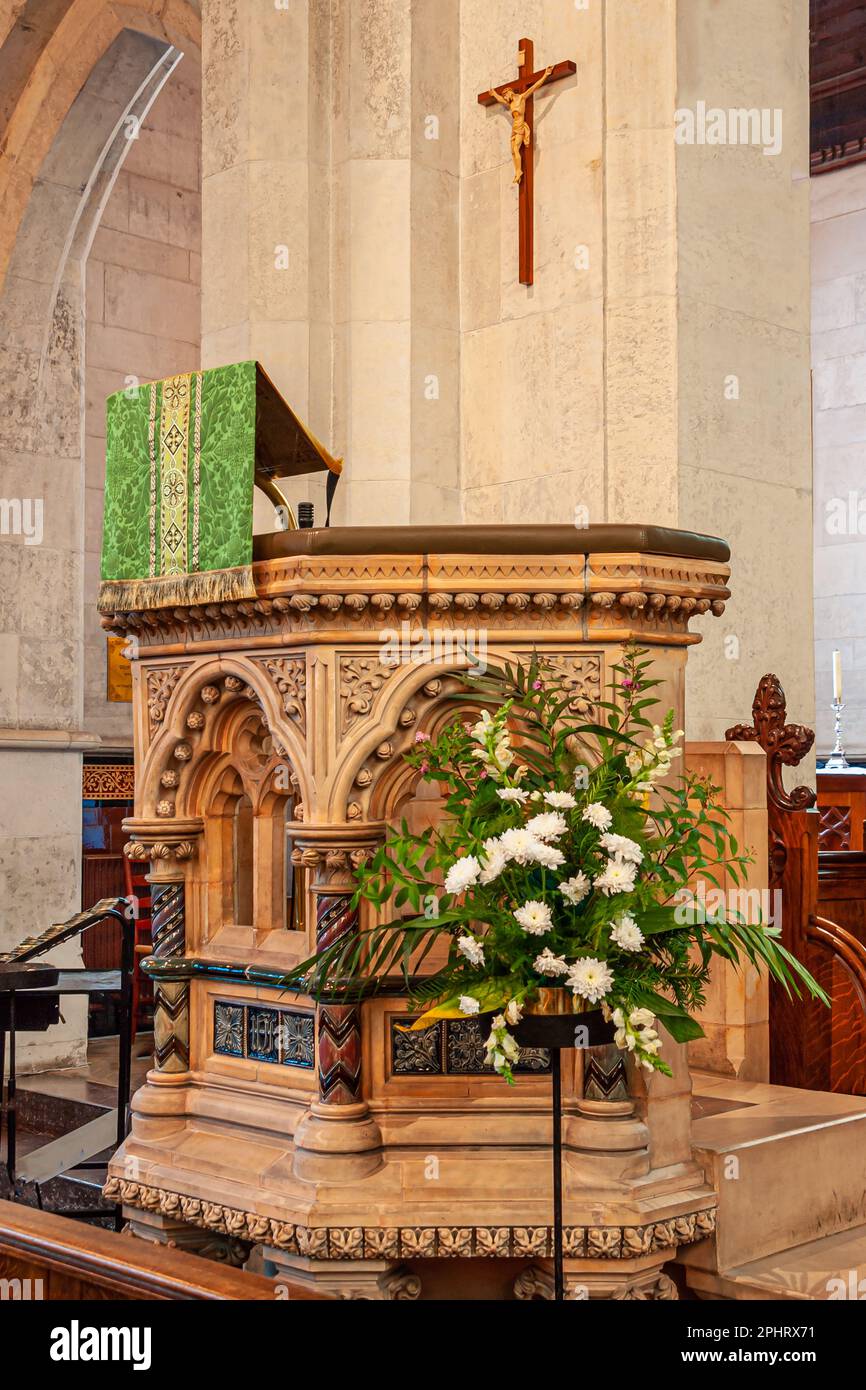 Copenhagen, Denmark - September 13, 2010: Closeup of beige-brown ...