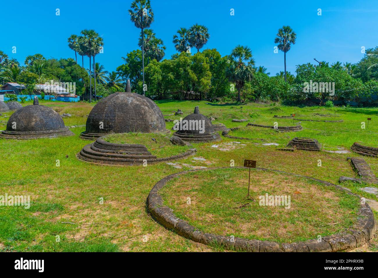 Kathurugoda Ancient Vihara located near Jaffna in Sri Lanka Stock Photo ...