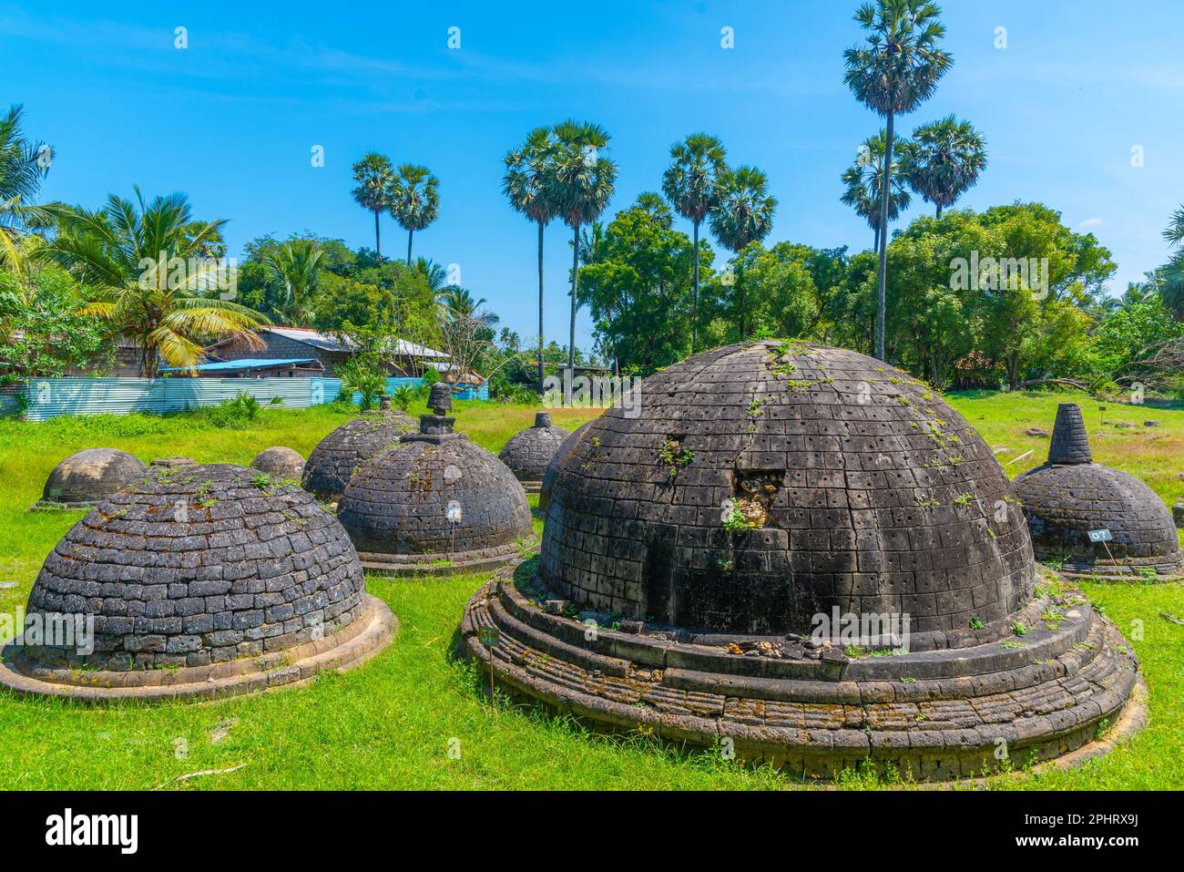 Kathurugoda Ancient Vihara located near Jaffna in Sri Lanka Stock Photo ...
