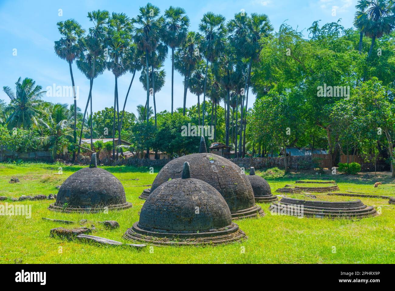 Kathurugoda Ancient Vihara located near Jaffna in Sri Lanka Stock Photo ...