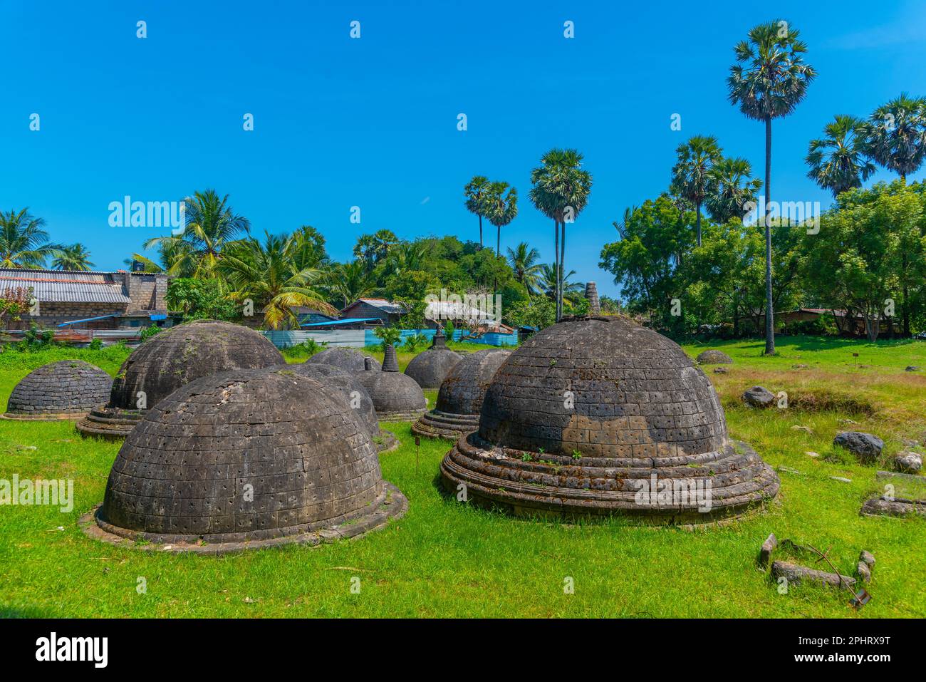 Kathurugoda Ancient Vihara located near Jaffna in Sri Lanka Stock Photo ...