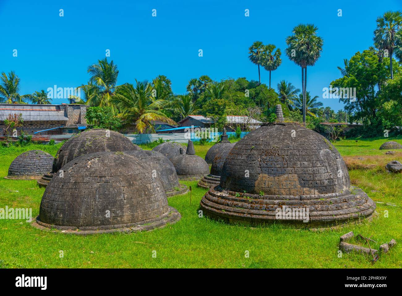 Kathurugoda Ancient Vihara located near Jaffna in Sri Lanka Stock Photo ...