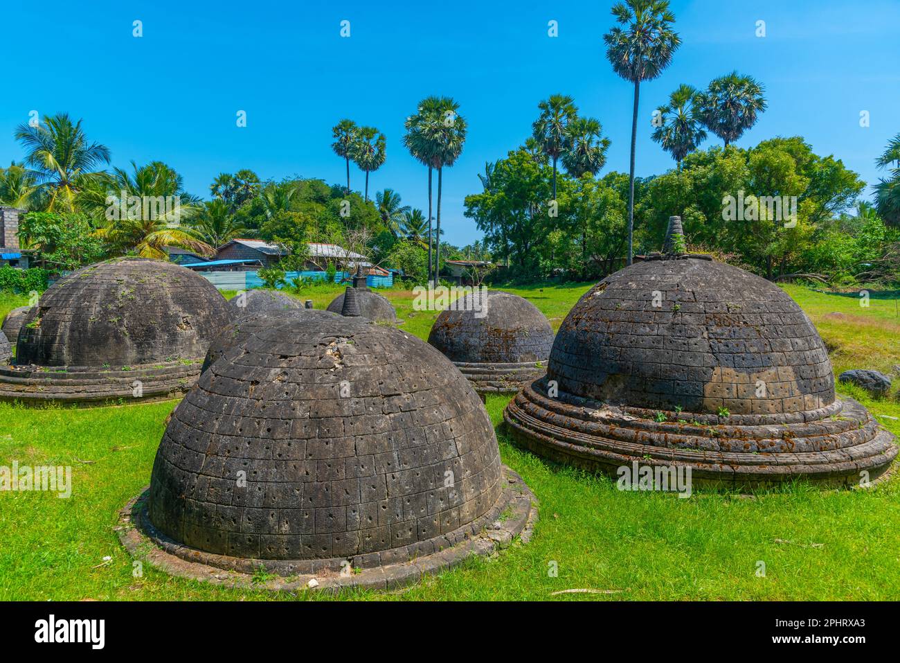Kathurugoda Ancient Vihara located near Jaffna in Sri Lanka Stock Photo ...