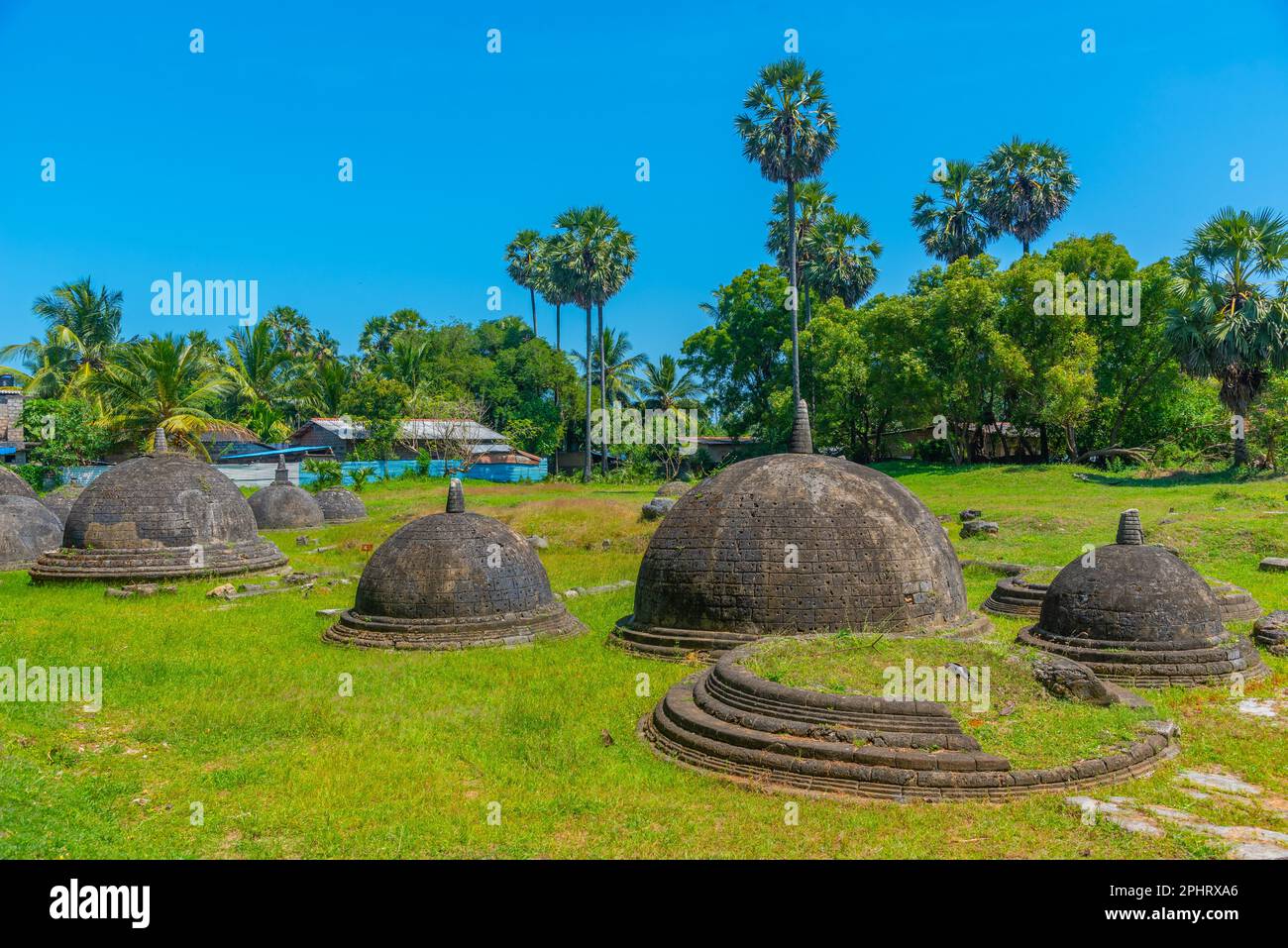 Kathurugoda Ancient Vihara located near Jaffna in Sri Lanka Stock Photo ...