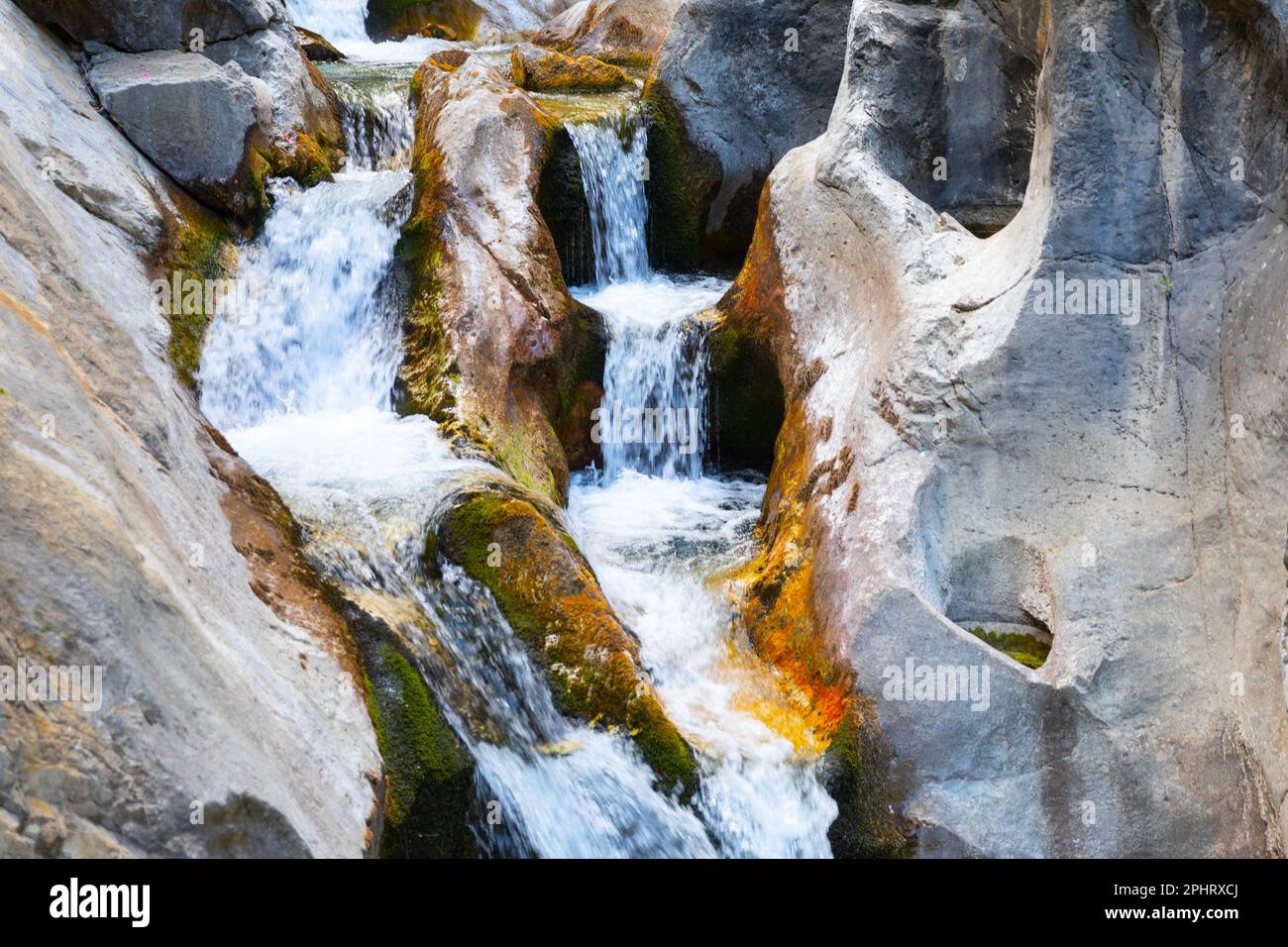 Sapadere canyon and beautiful waterfall, Alanya, Turkey Stock Photo - Alamy