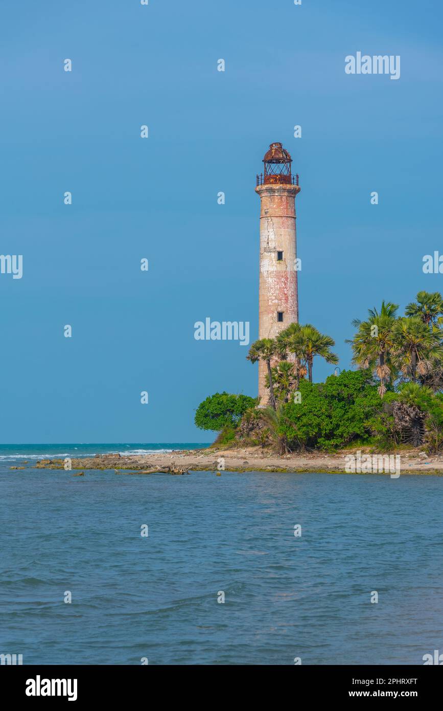 Lighthouse Karainagar at Sri Lanka Stock Photo - Alamy