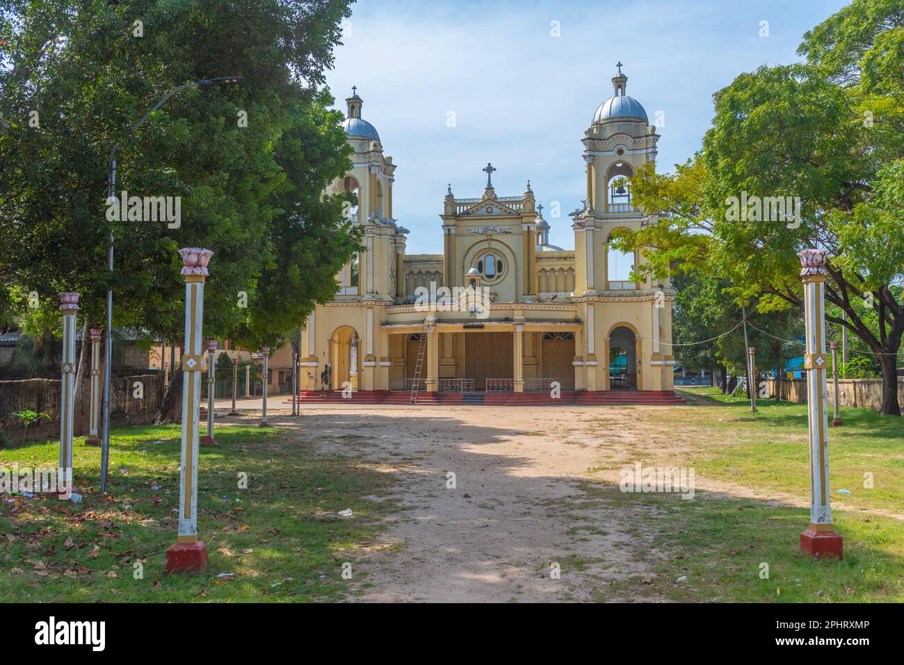 Saint James church in Jaffna, Sri Lanka Stock Photo - Alamy