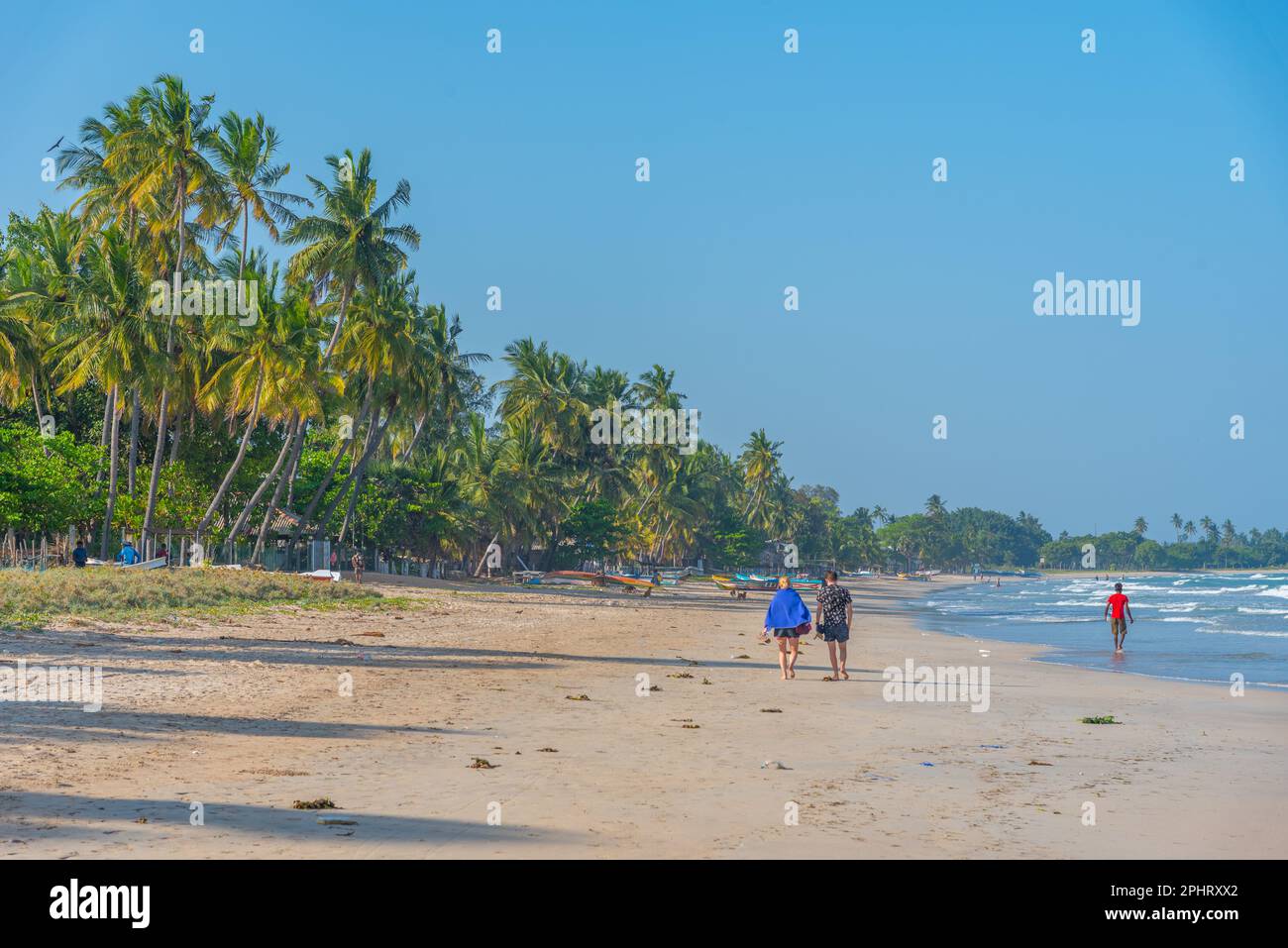 Sunny day at Uppuveli Beach at Trincomalee, Sri Lanka Stock Photo - Alamy